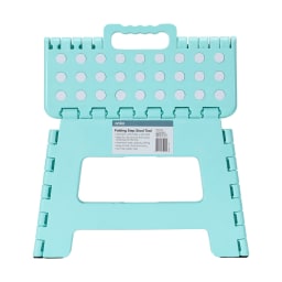 Folding Step Stool - Teal - Kmart