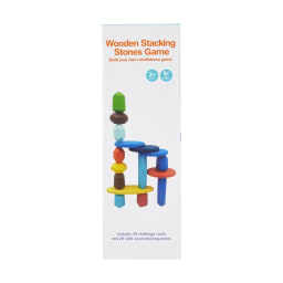 Wooden Stacking Stones Game - Kmart