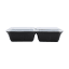 8 Piece 3 Compartment Meal Prep Containers - Kmart