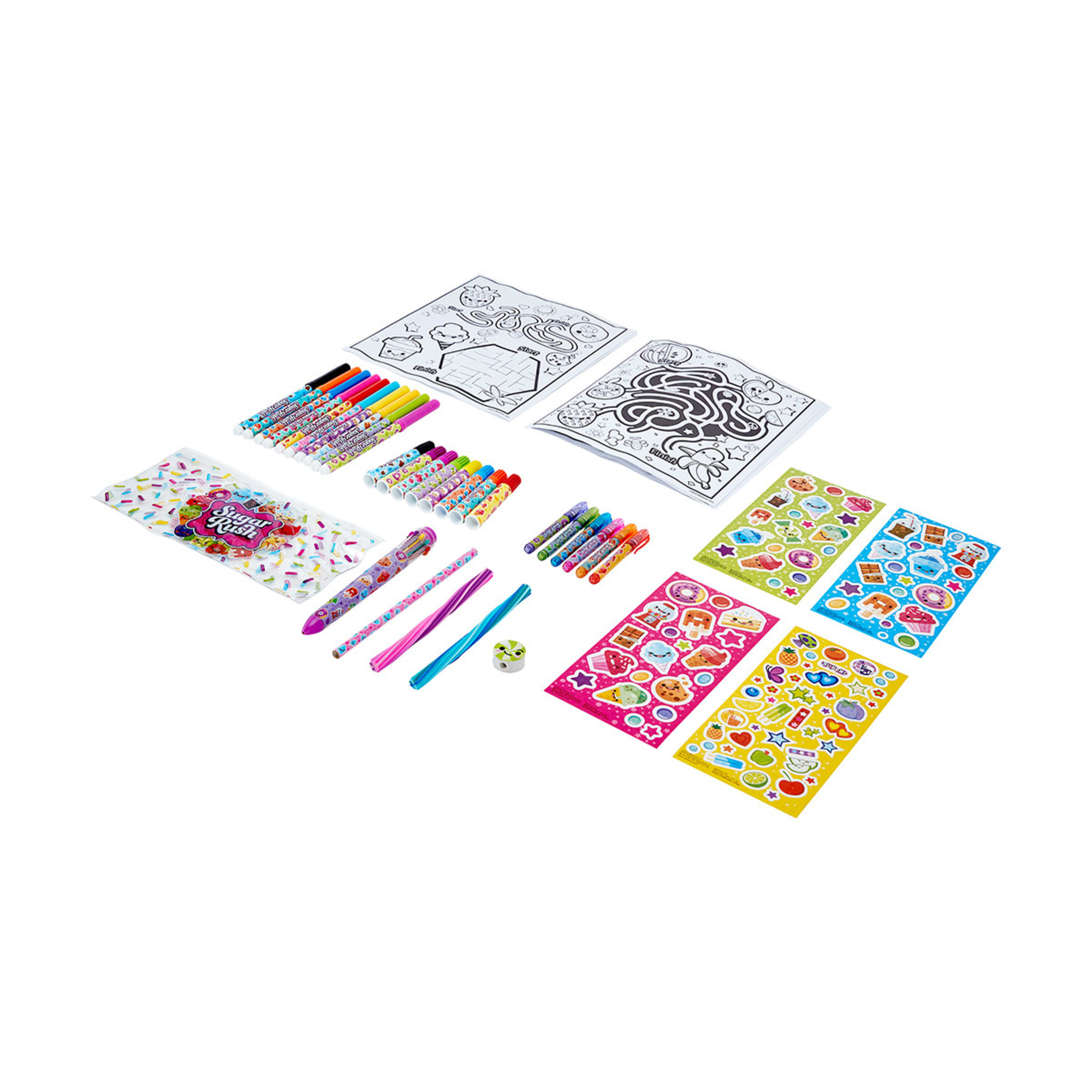 145 Piece Sugar Rush Scented Mega Activity Kit - Kmart