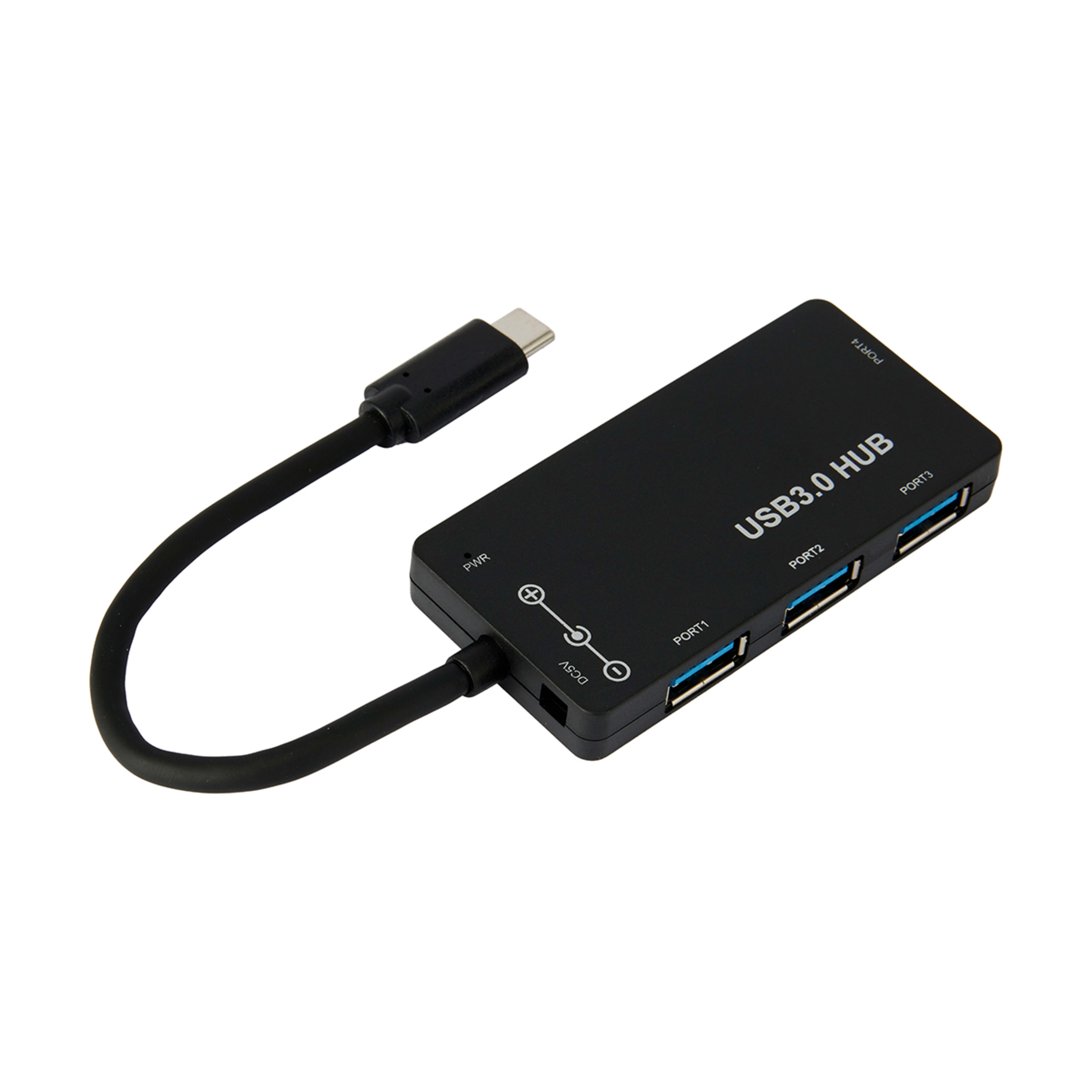 4 USB Ports with Type-C Adaptor - Kmart