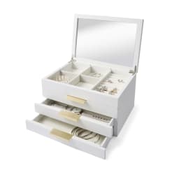 4 Tier White Jewellery Box - Kmart