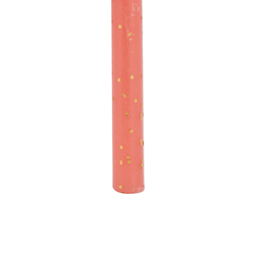 10 Pack Glitter Candles - Pink - Kmart