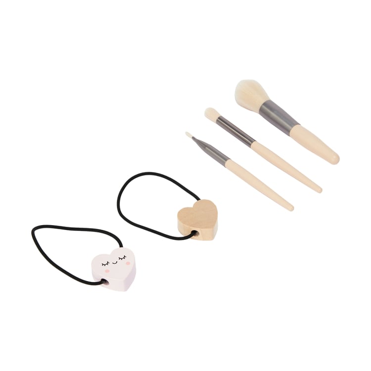 20 Piece Wooden Beauty Set - Kmart