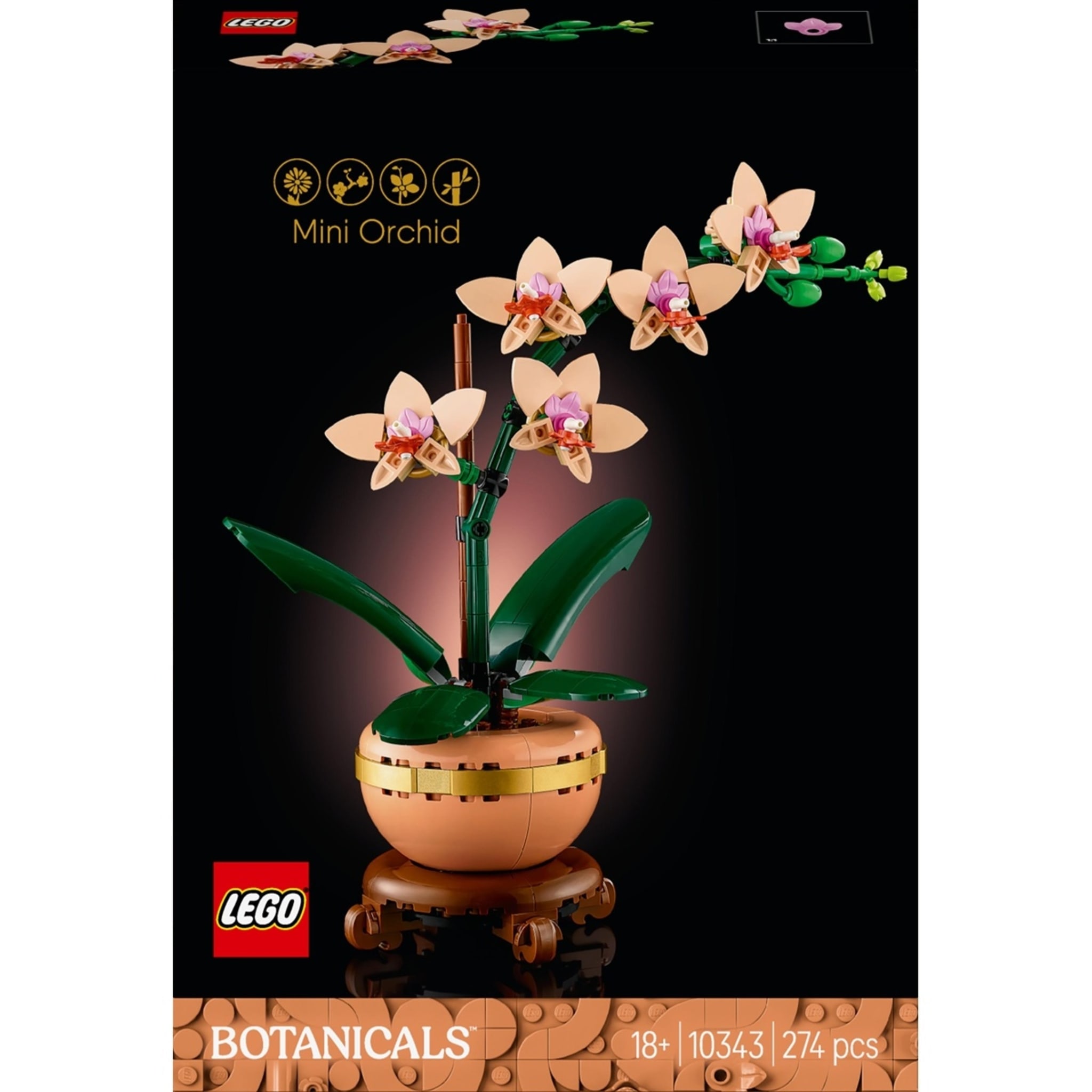 LEGO Botanicals Mini Orchid 10343 - Kmart