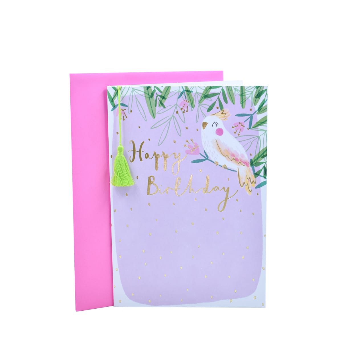 Hallmark Birthday Card - Bird Tassel - Kmart