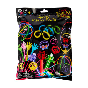 120 Piece Glow Mega Pack - Kmart