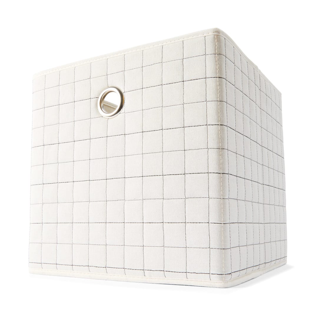 Collapsible Storage Cube - Beige - Kmart