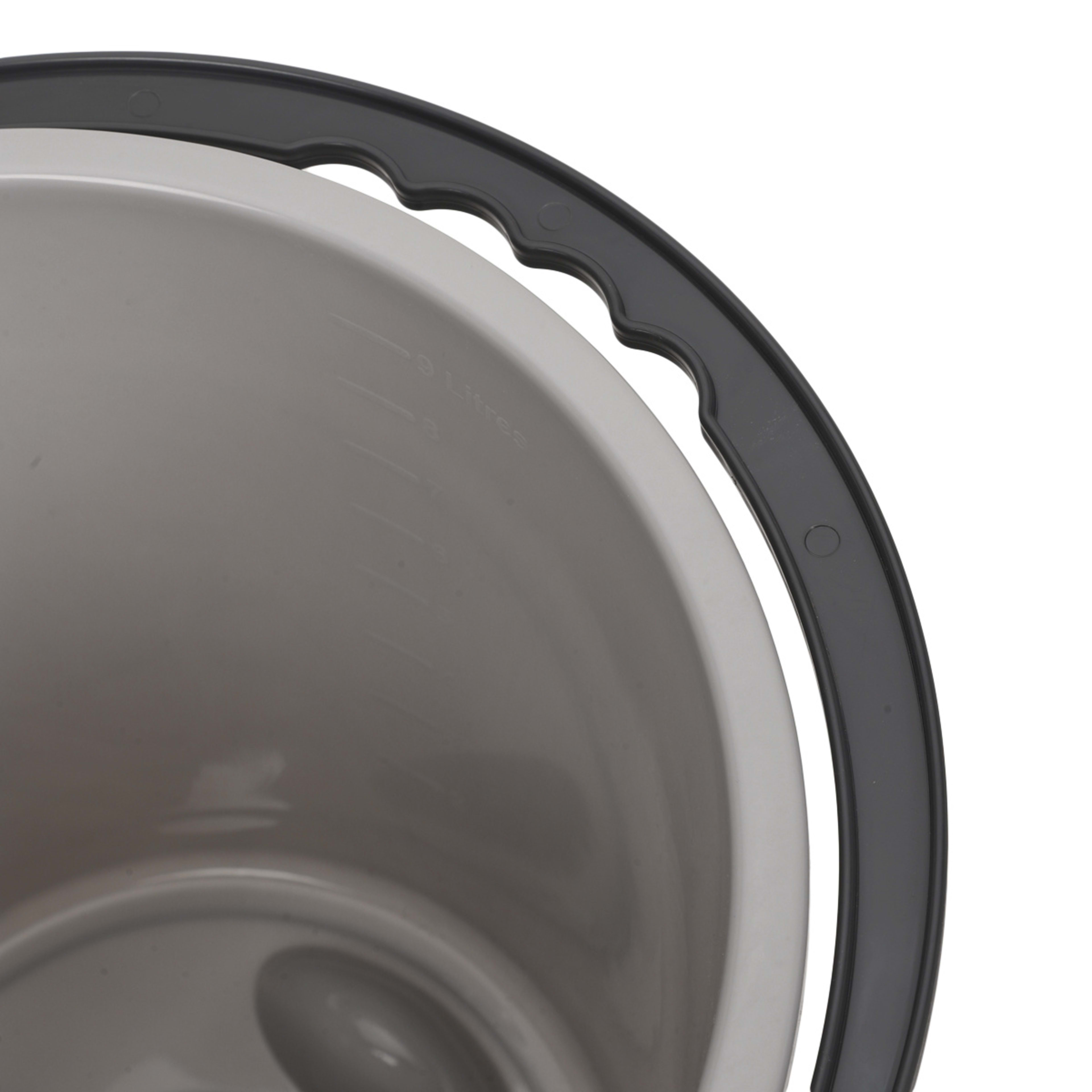 9L Bucket - Grey - Kmart