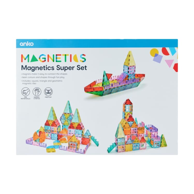 152 Piece Magnetics Super Set - Kmart