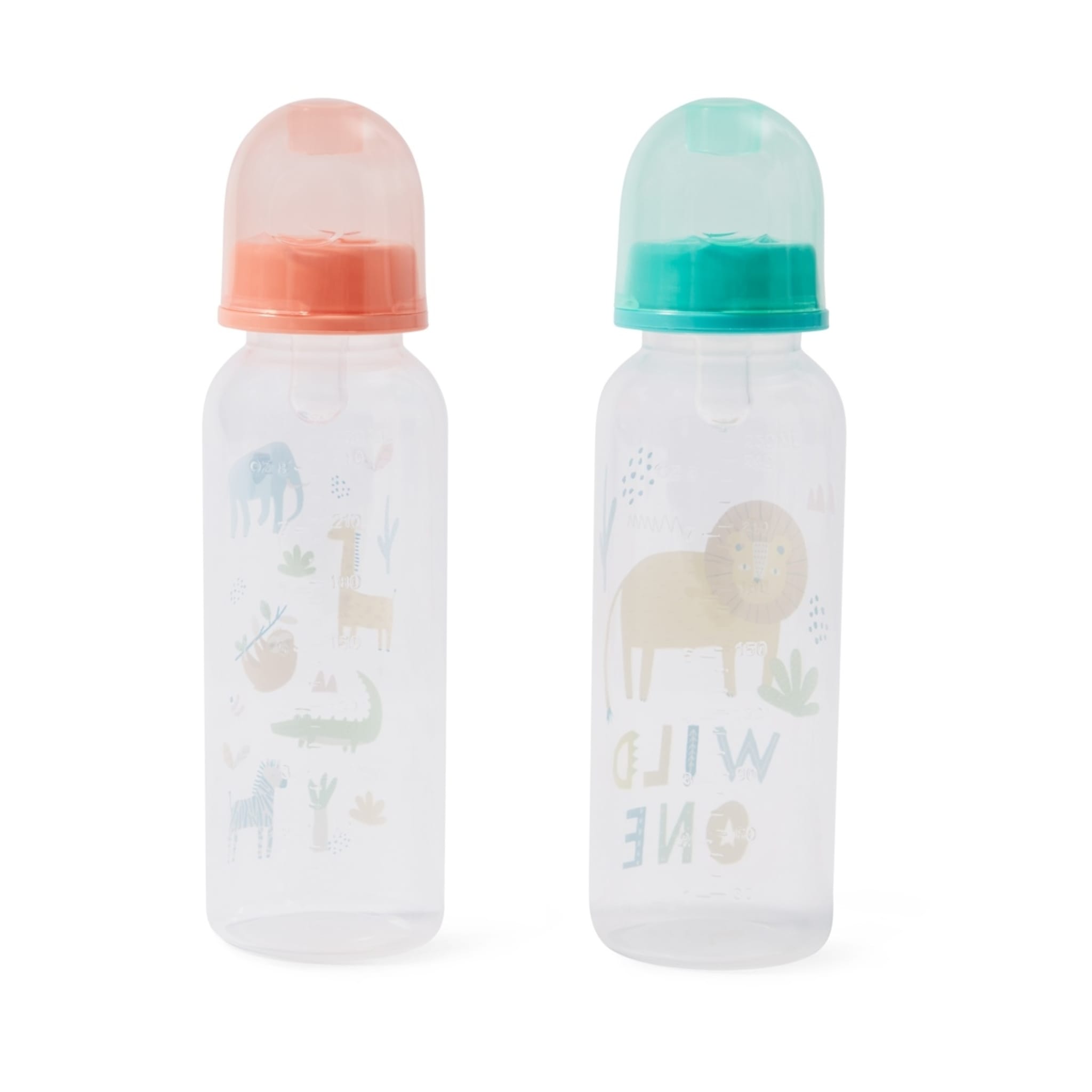 6 Pack Narrow Neck Bottles - Kmart