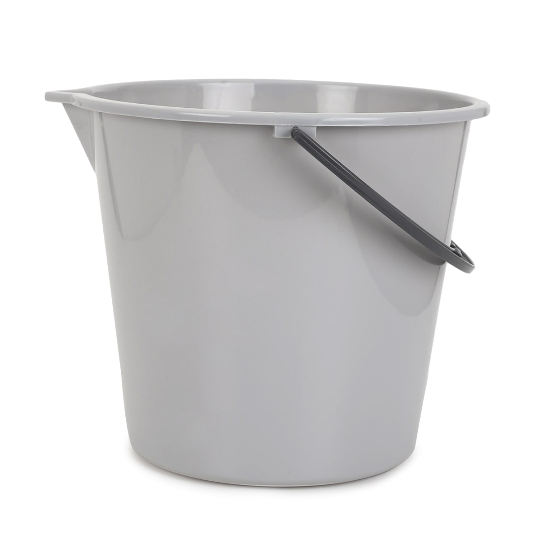 9L Bucket - Grey - Kmart NZ
