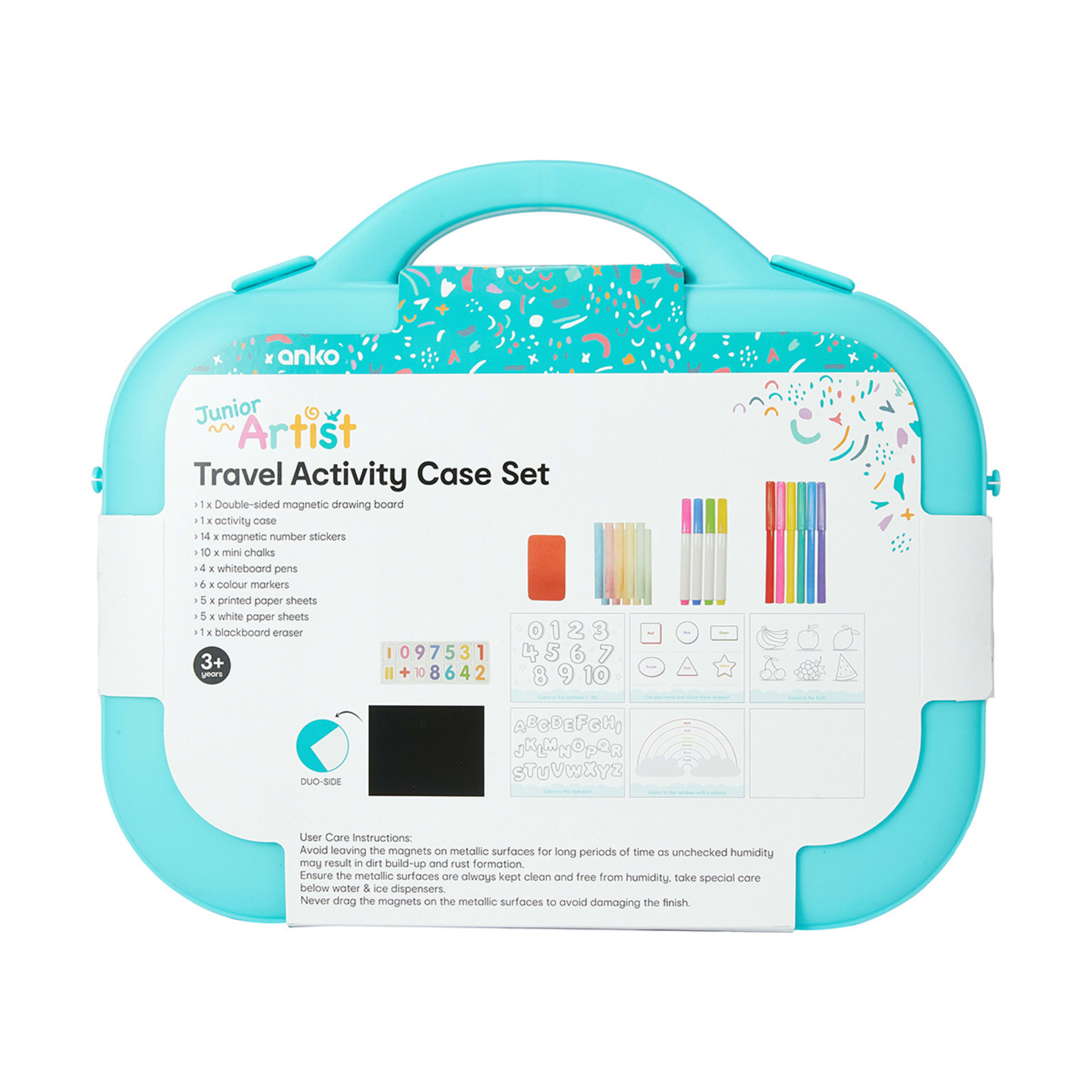47 Piece Travel Activity Case Set - Kmart