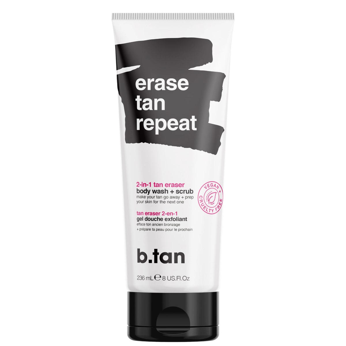 b.tan Erase Tan Repeat 2-in-1 Tan Eraser 236ml - Kmart