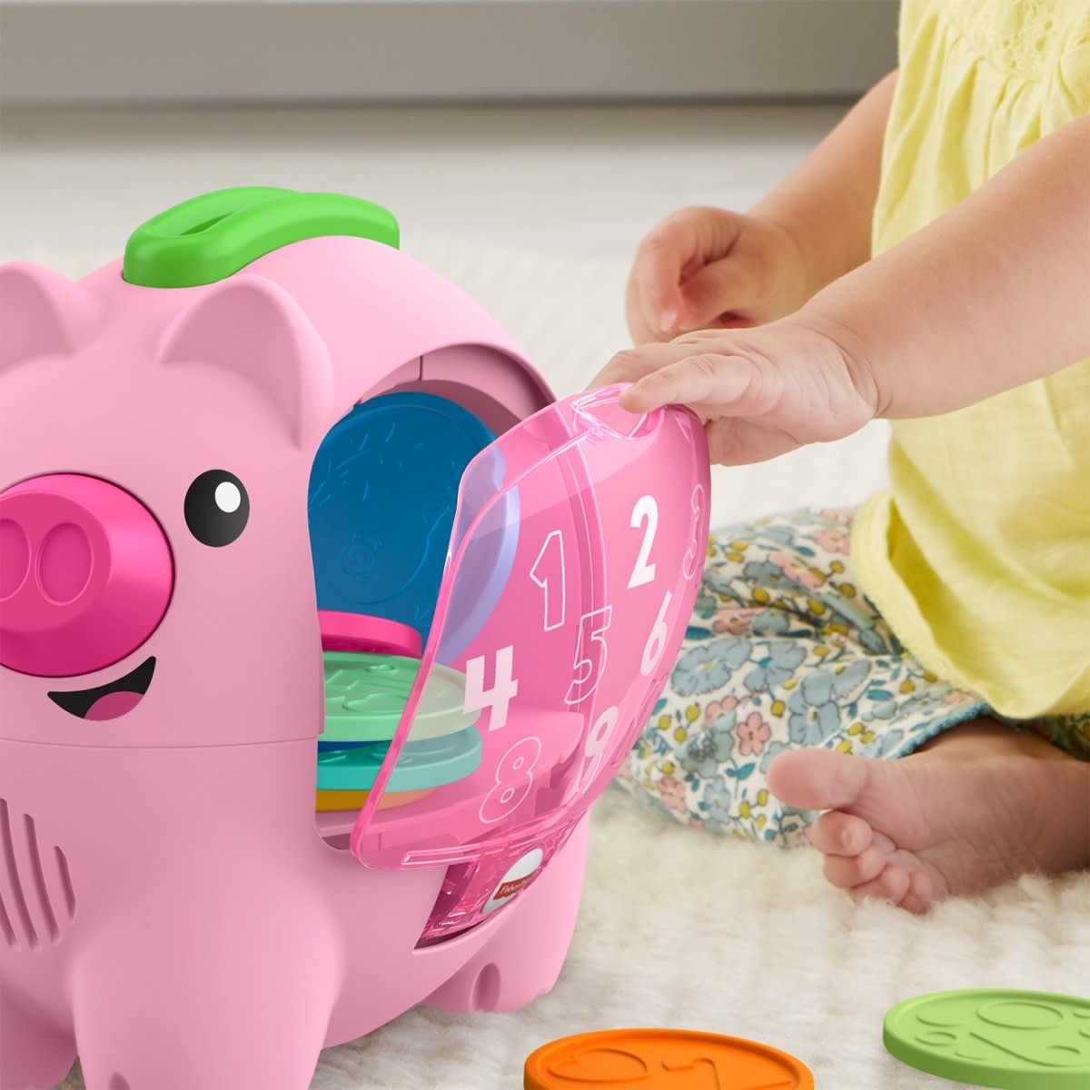 Fisher Price Laugh and Learn Count and Rumble Piggy Bank