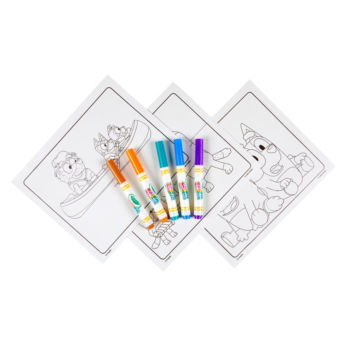 Crayola Color Wonder Bluey Mess-Free Colouring Kit - Kmart NZ