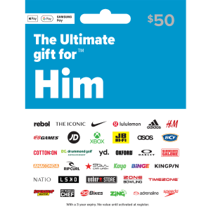 The Ultimate For Him $50 Gift Card - Kmart