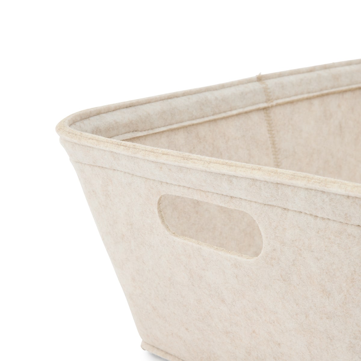 Felt Tub - Small, Beige - Kmart