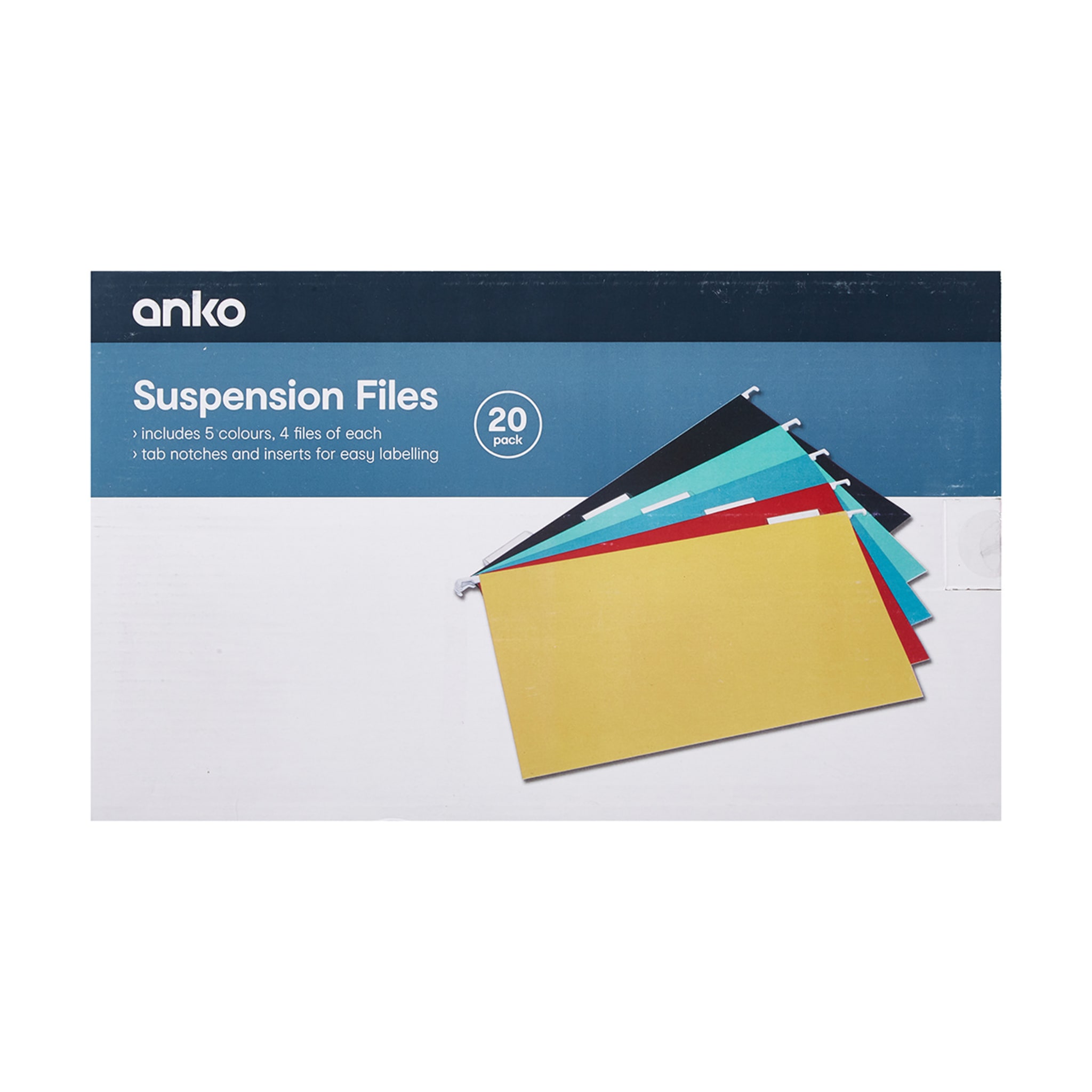 20 Pack Suspension Files - Kmart