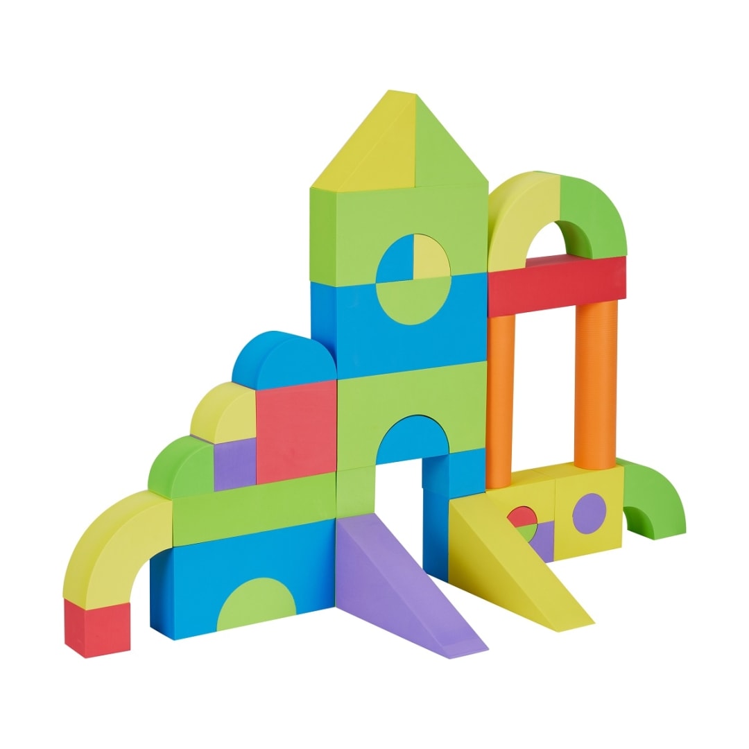 37 Piece EVA Block Set - Kmart