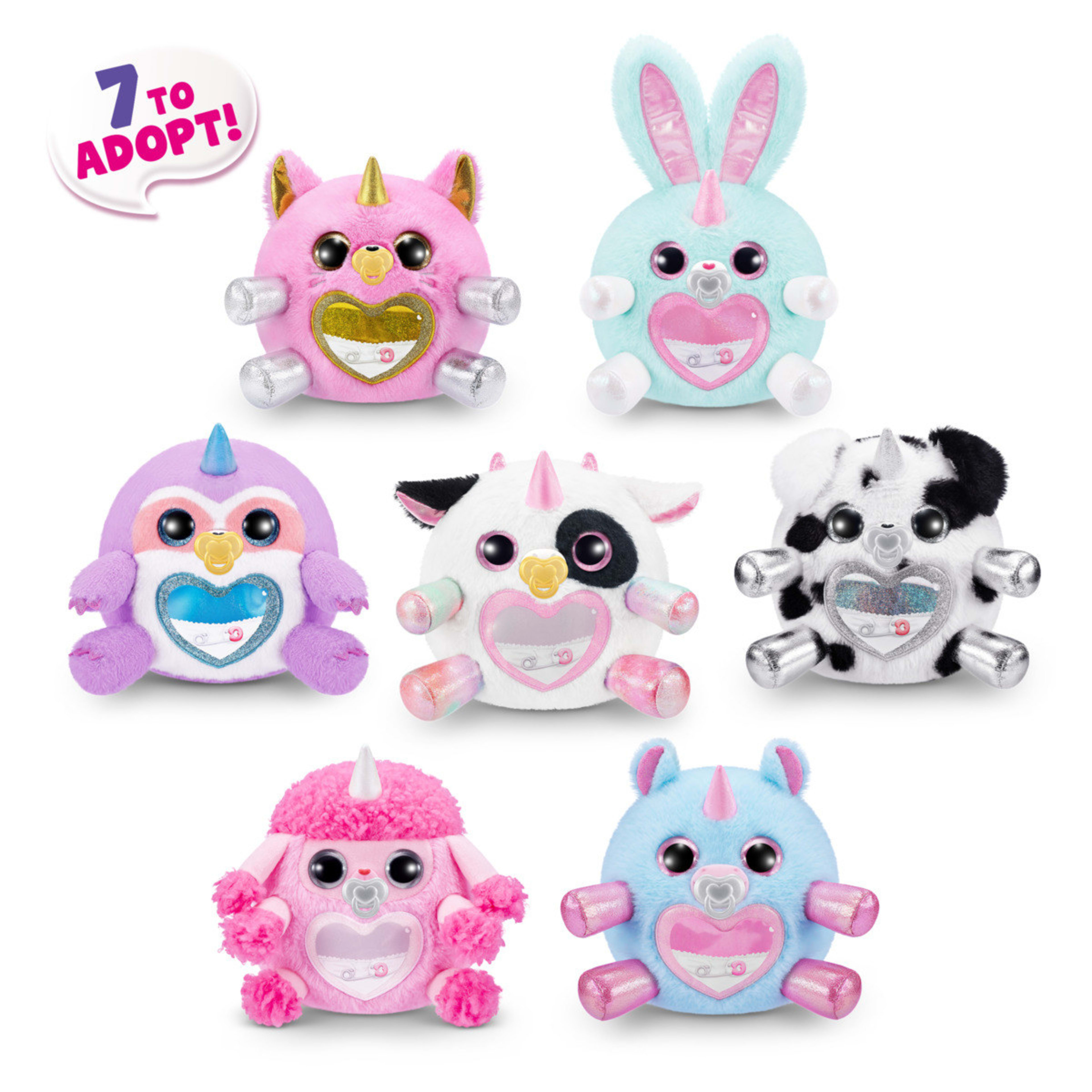 17 Piece Zuru Rainbocorns Adopt A Corn Surprise Assorted Kmart