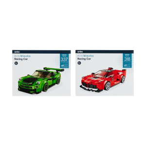 Mini Blocks Vehicle Series: Racing Car - Assorted - Kmart