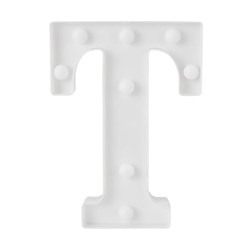 Light Up Letter - T - Kmart