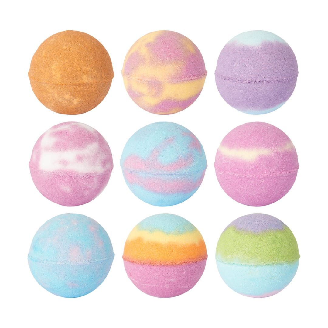 9 Pack Out of This Galaxy Mini Bath Fizzers - Kmart