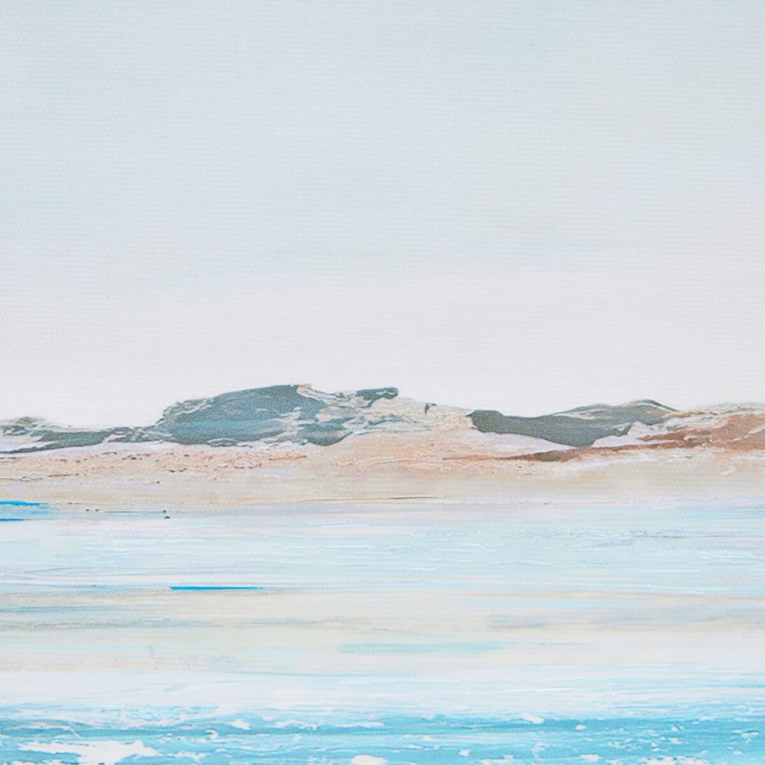 Calm Ocean Framed Canvas - Kmart