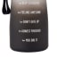 2.1L Black Ombre Daily Intake Flip Lid Drink Bottle - Kmart