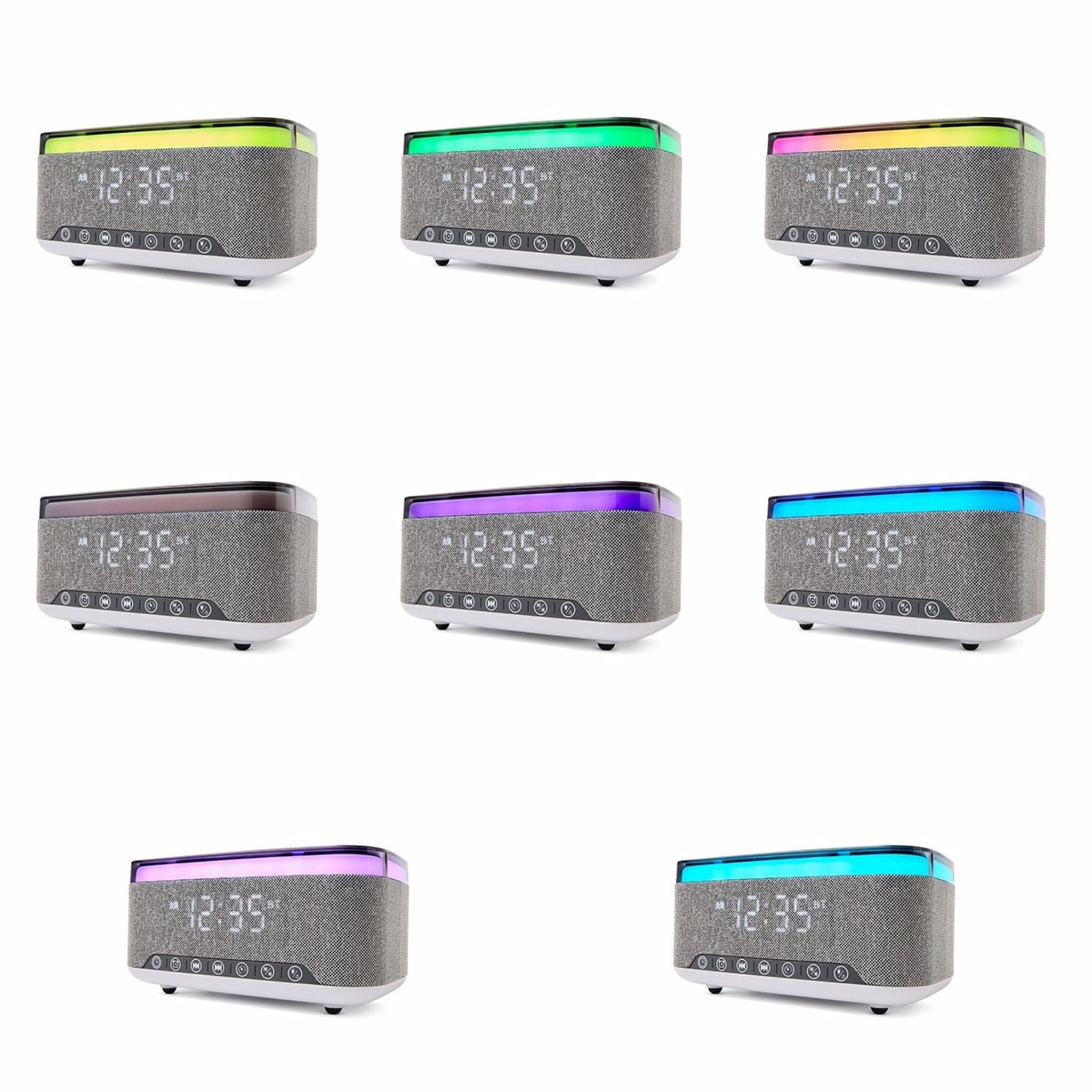 Music Alarm Clock with Wireless Charger - Kmart