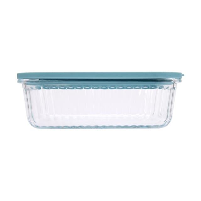 1.4L Ribbed Glass Container - Kmart