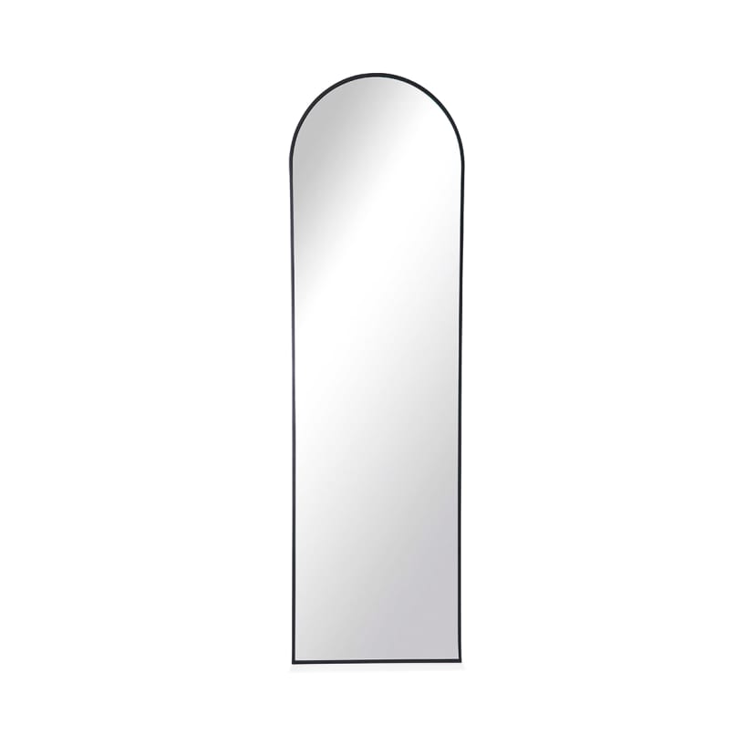 Arch Black Floor Mirror, 170cm x 50cm - Kmart