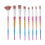 8 Pack Paint Brush Set - Iridescent - Kmart