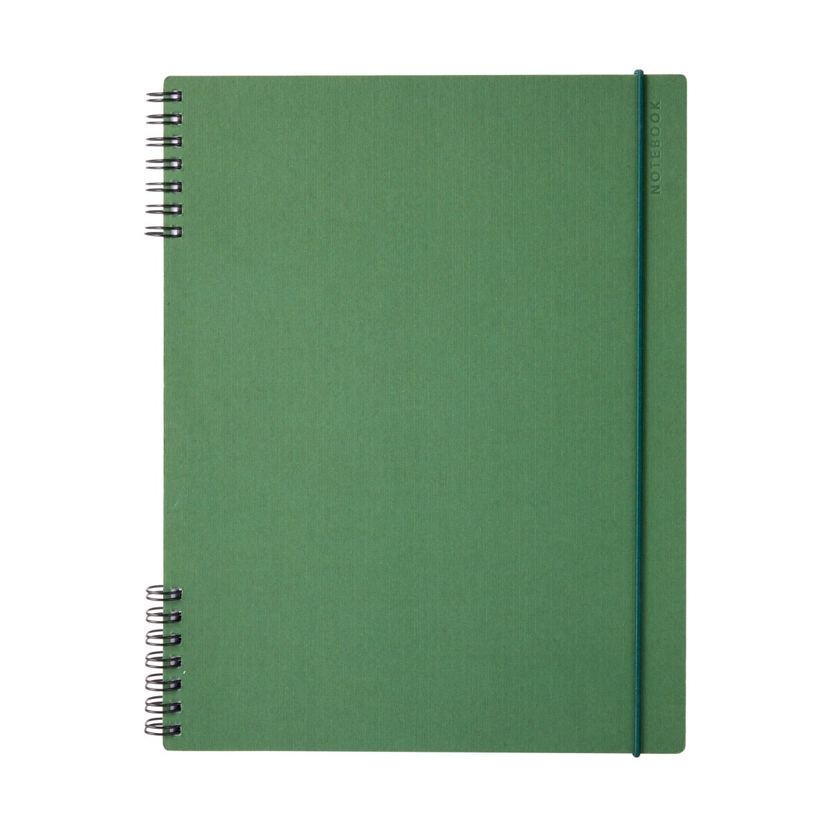 B5 Split Spiral Notebook - Green - Kmart NZ