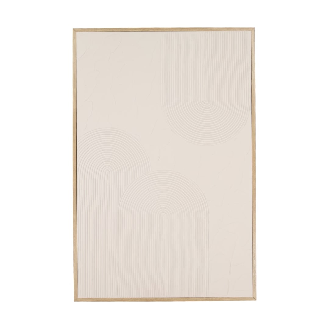 Textured Abstract Framed Canvas - Kmart