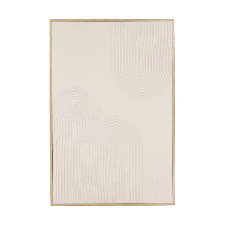 Textured Abstract Framed Canvas - Kmart