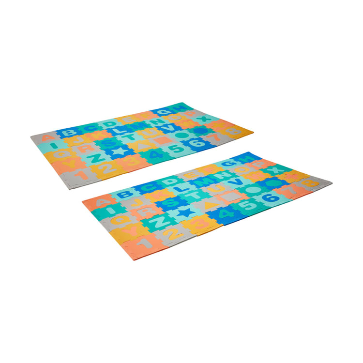 Letters, Shapes & Numbers Foam Playmat - Kmart
