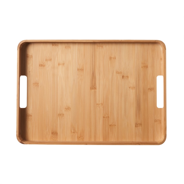 Bamboo Tray with Handles - Kmart