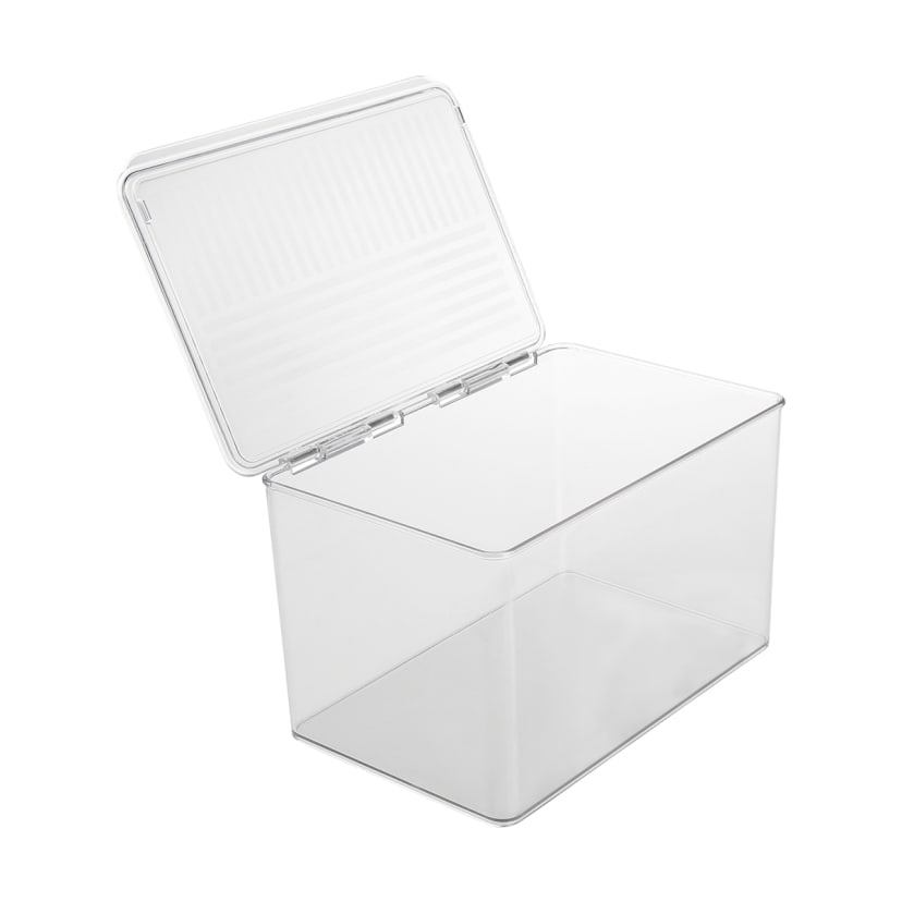 Clear Tall Container with Lid - Kmart