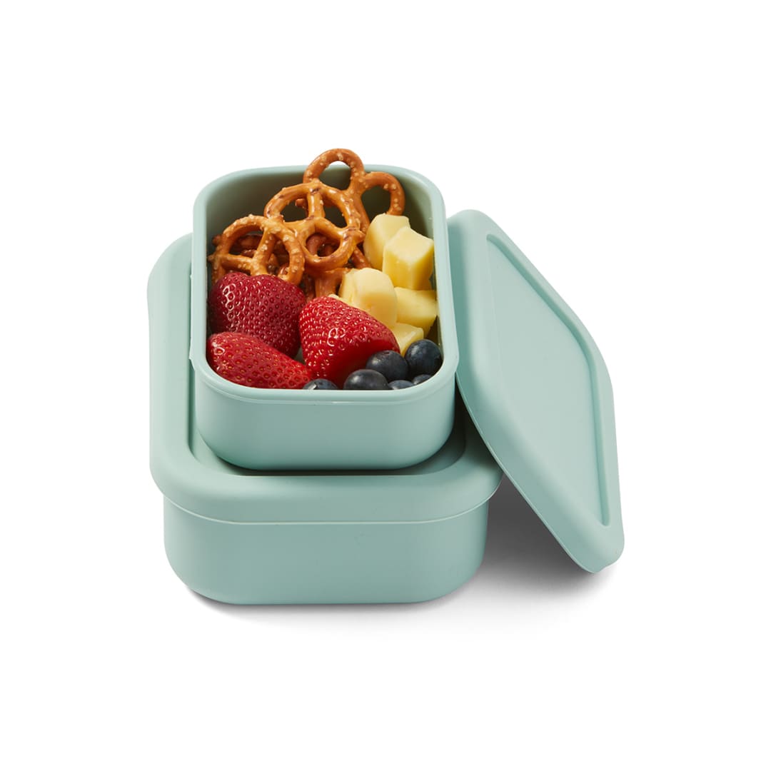 2 Pack Sage Silicone Snack Box - Kmart