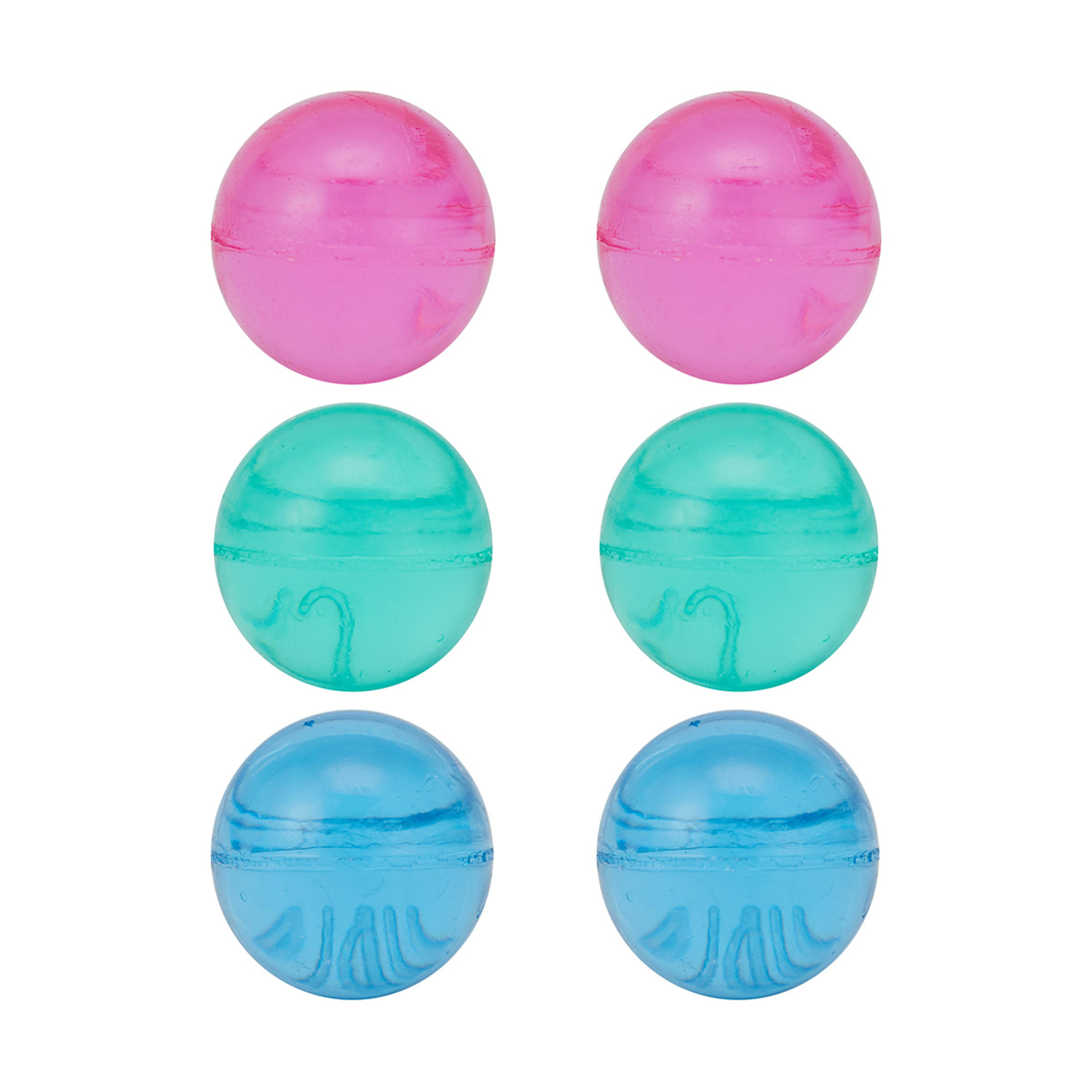 6 Piece Bouncy Balls - Kmart