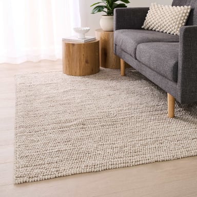Dahlia Rug - Natural, Medium - 180cm x 133cm - Kmart