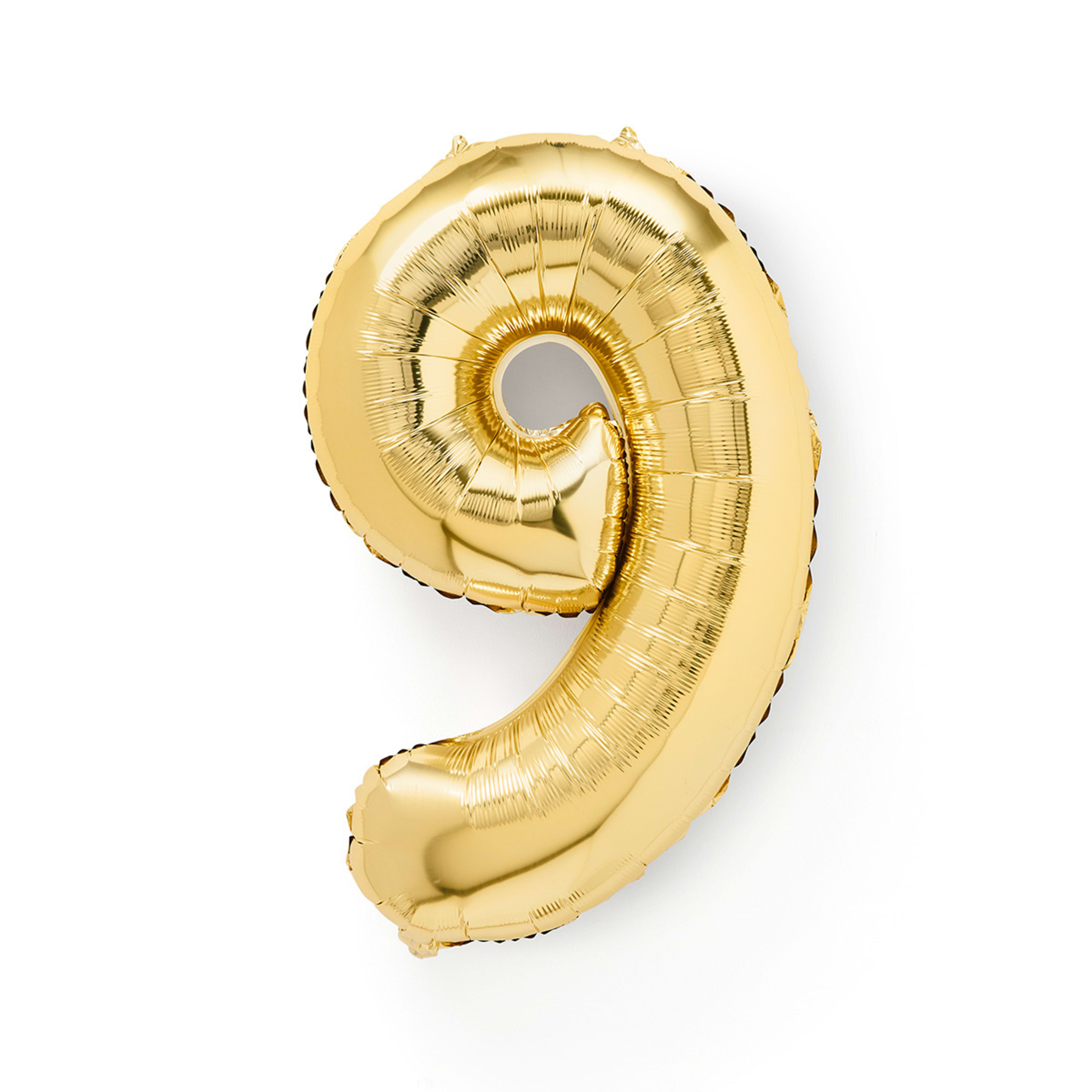 Gold Look Giant Number 9 Foil Balloon - Kmart