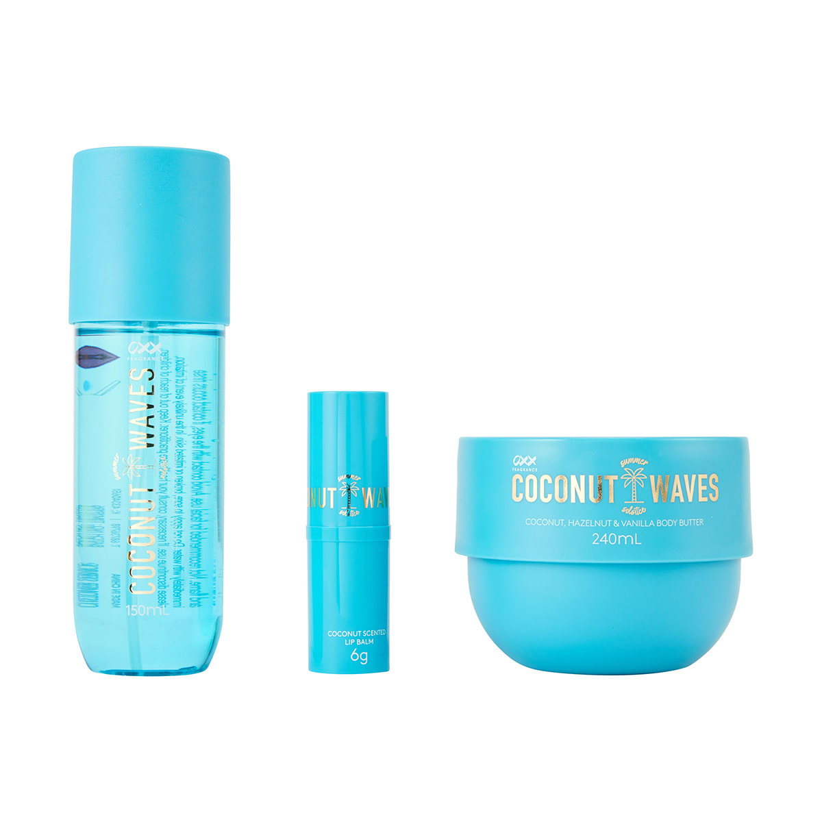 OXX Fragrance Coconut Waves Summer Solstice Gift Set - Kmart