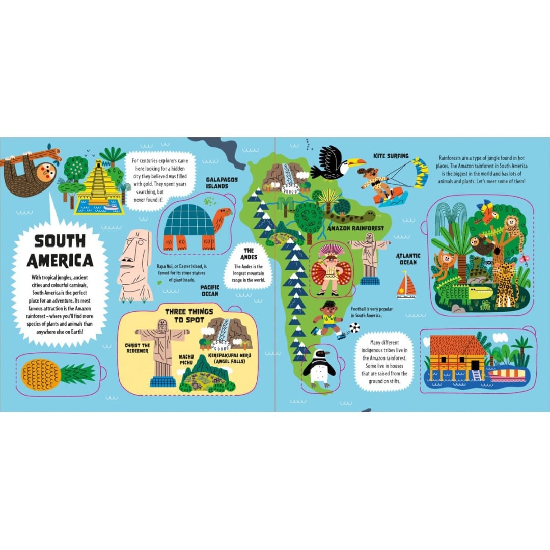 Lonely Planet Kids: My First Lift-The-Flap World Atlas by Kate Baker ...