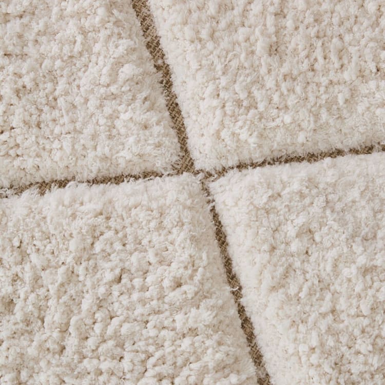 Sophia Rug - White, Large - 235cm x 160cm - Kmart