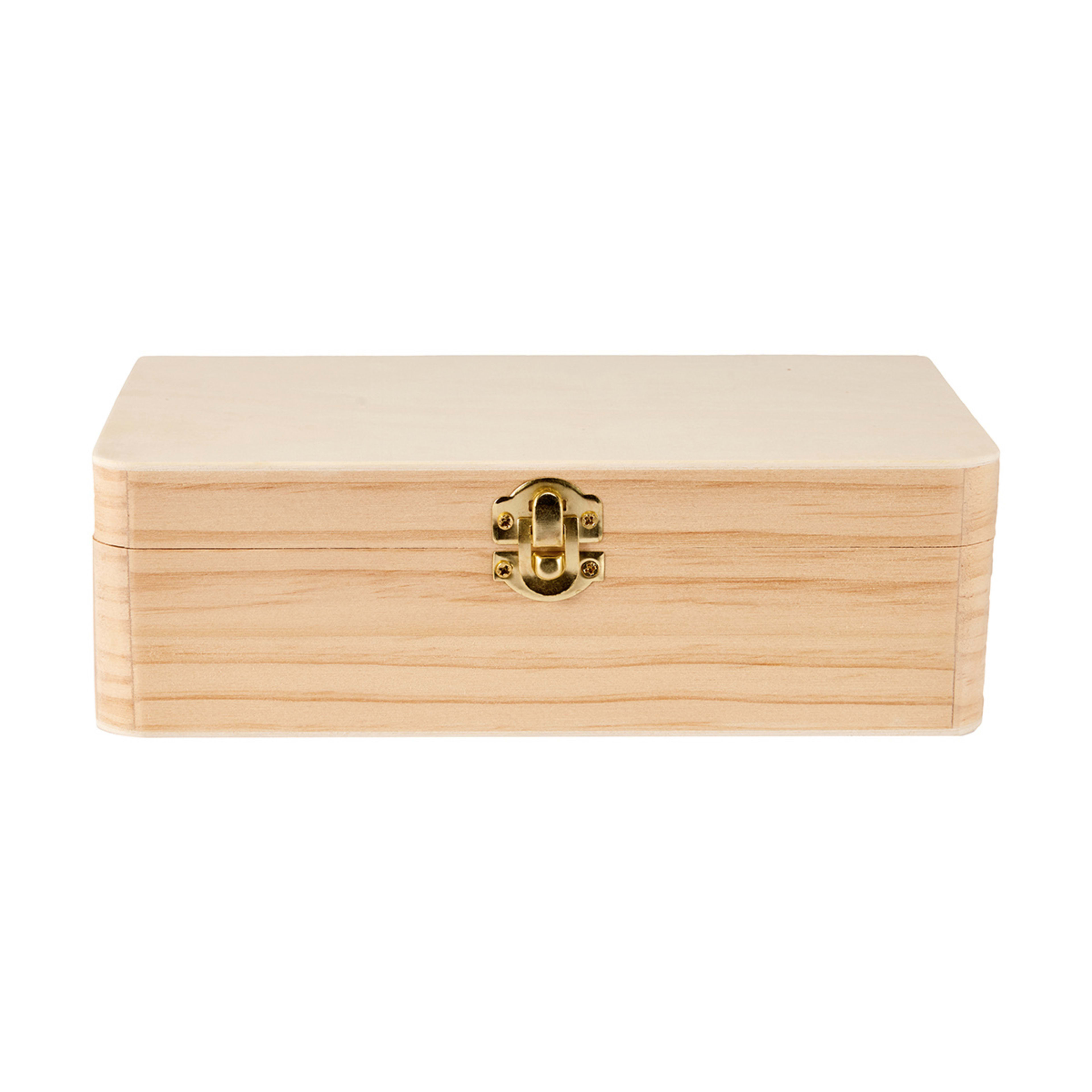 Wooden Box with Catch - Kmart