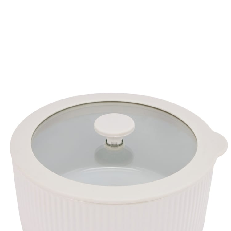 800ml Porcelain Container with Glass Lid - Kmart NZ