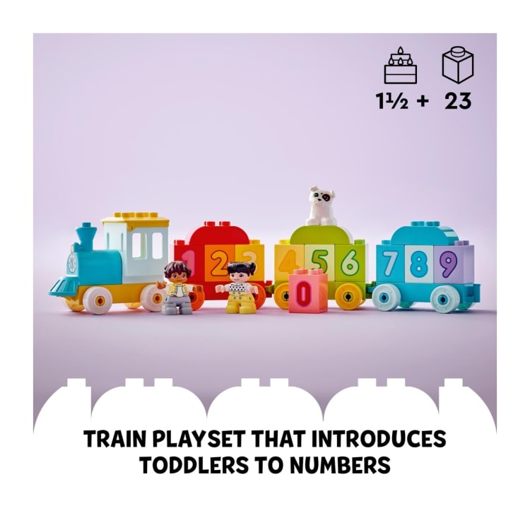 LEGO DUPLO Creative Play Number Train Learn To Count 10954 - Kmart